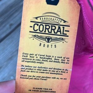Corral | Shoes | Corral Hot Pink Booties | Poshmark